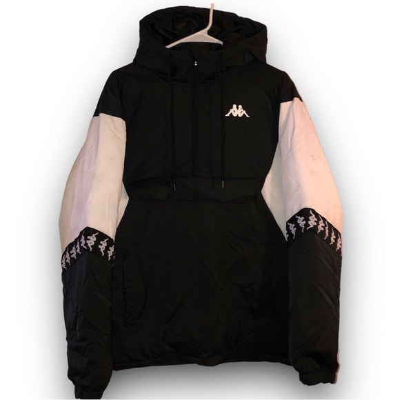 Kappa | Jackets & Coats | Kappa 222 Banda Amaul Puffer Jacket Black ...